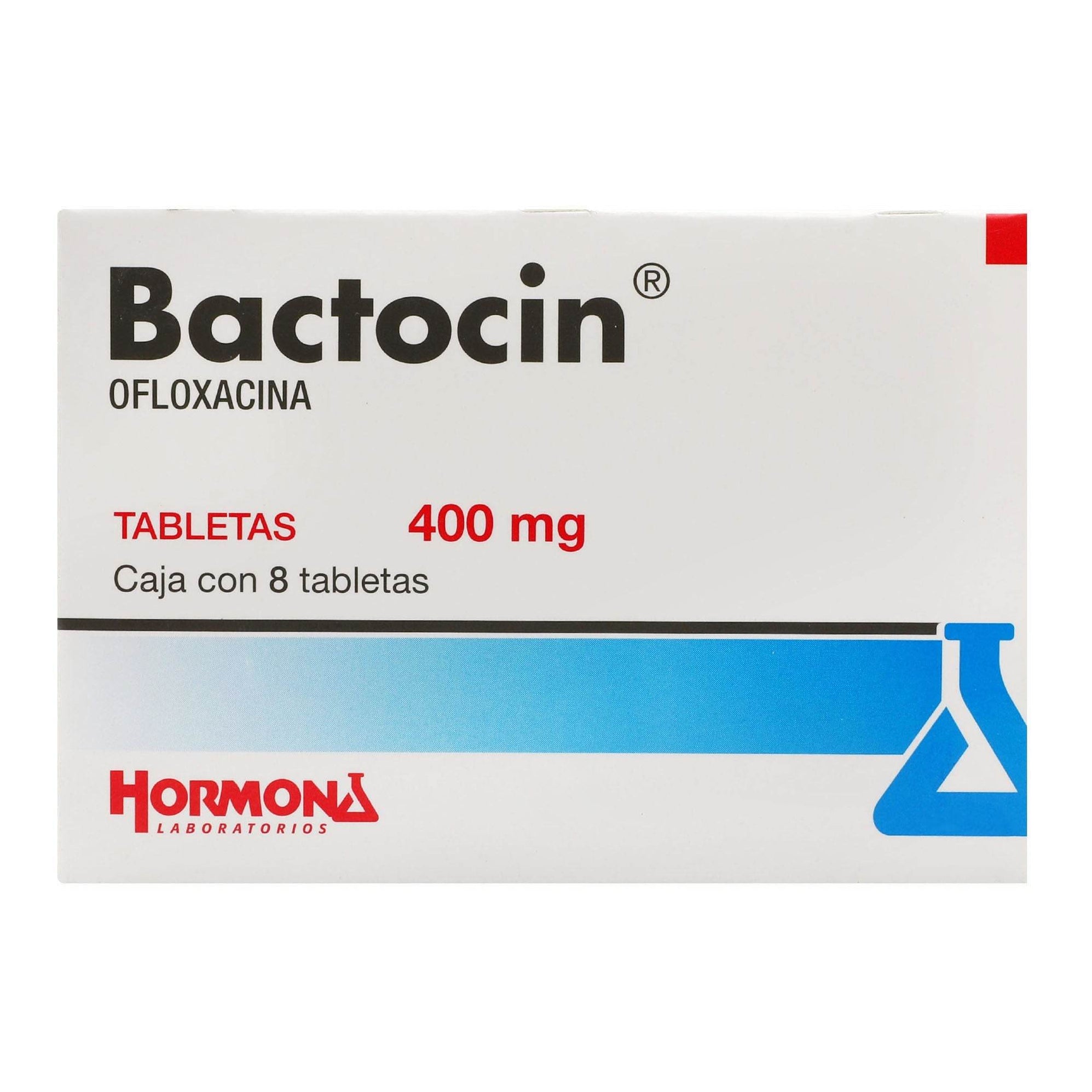 Bactocin 400Mg Con 8 Tabletas (Ofloxacina) — WeCare Pharma