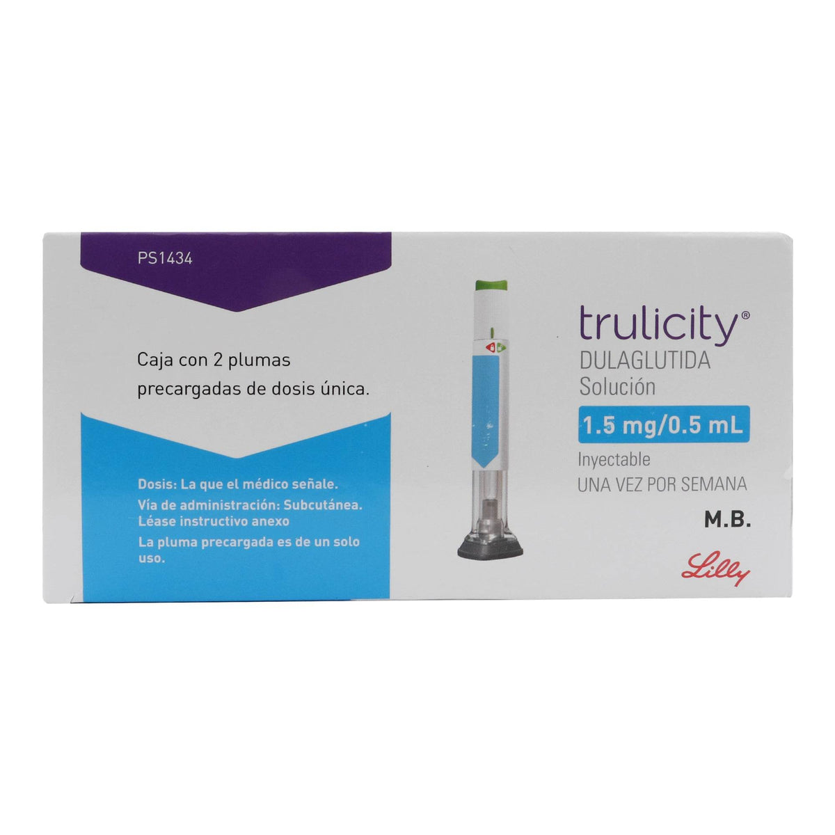 Trulicity Pluma 1.5Mg/0.5Ml Con 2 (Dulaglutida) — WeCare Pharma