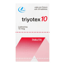 Triyotex 10 10Mcg Con 30 Tabletas (Liotironina) — WeCare Pharma