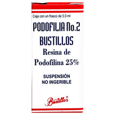 Podofilia No.2 Suspensión 25% 5Ml (Resina De Podofilina) — WeCare Pharma