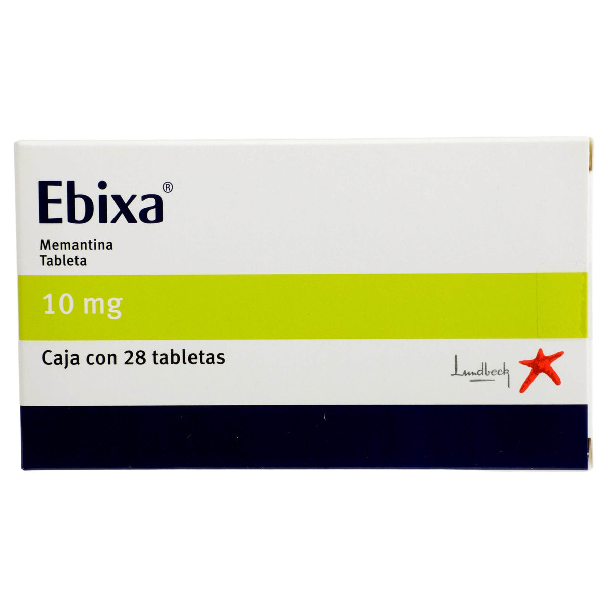 Ebixa 10Mg Con 28 Tabletas (Memantina) — WeCare Pharma