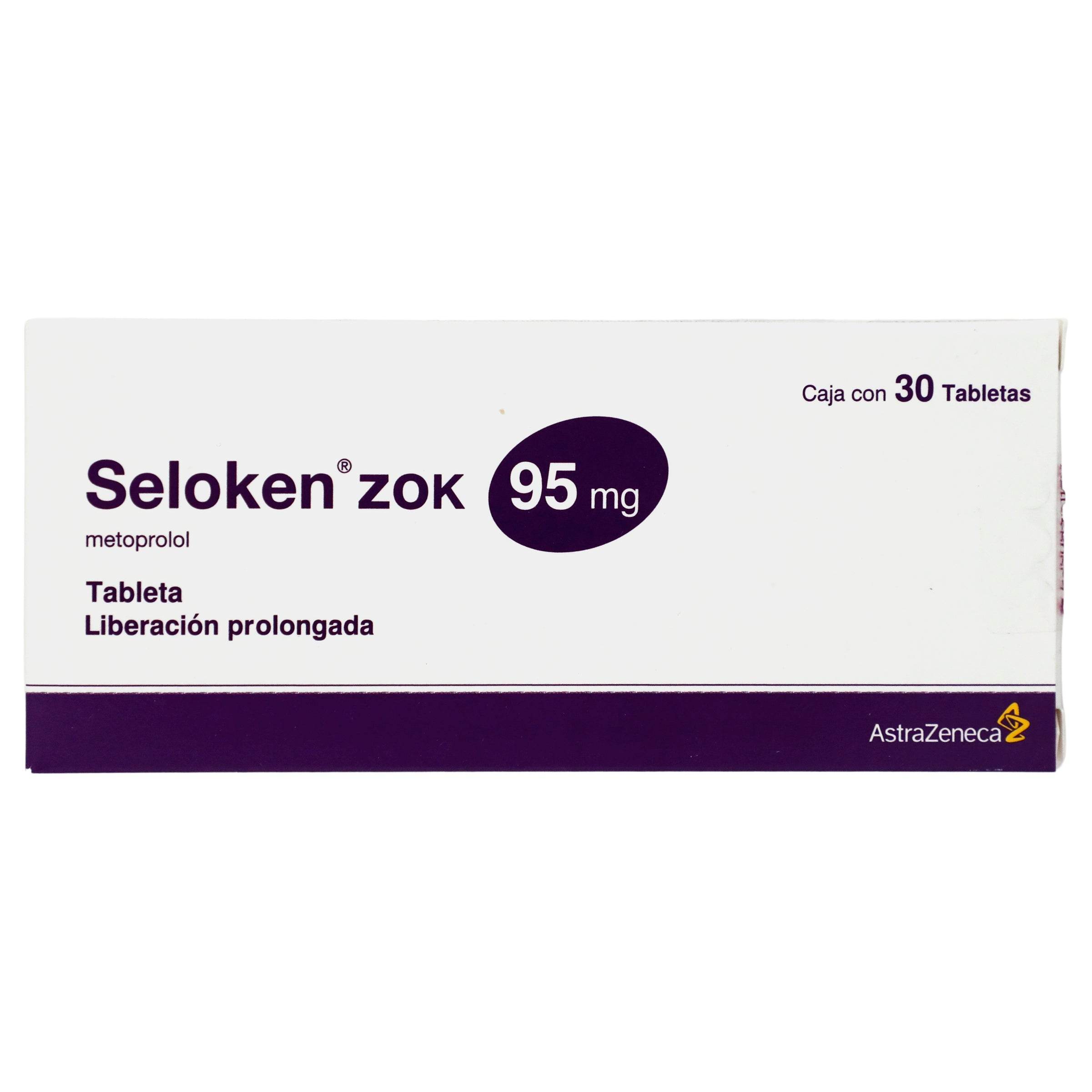 Seloken Zok 95Mg Con 30 Tabletas (Metoprolol) — WeCare Pharma