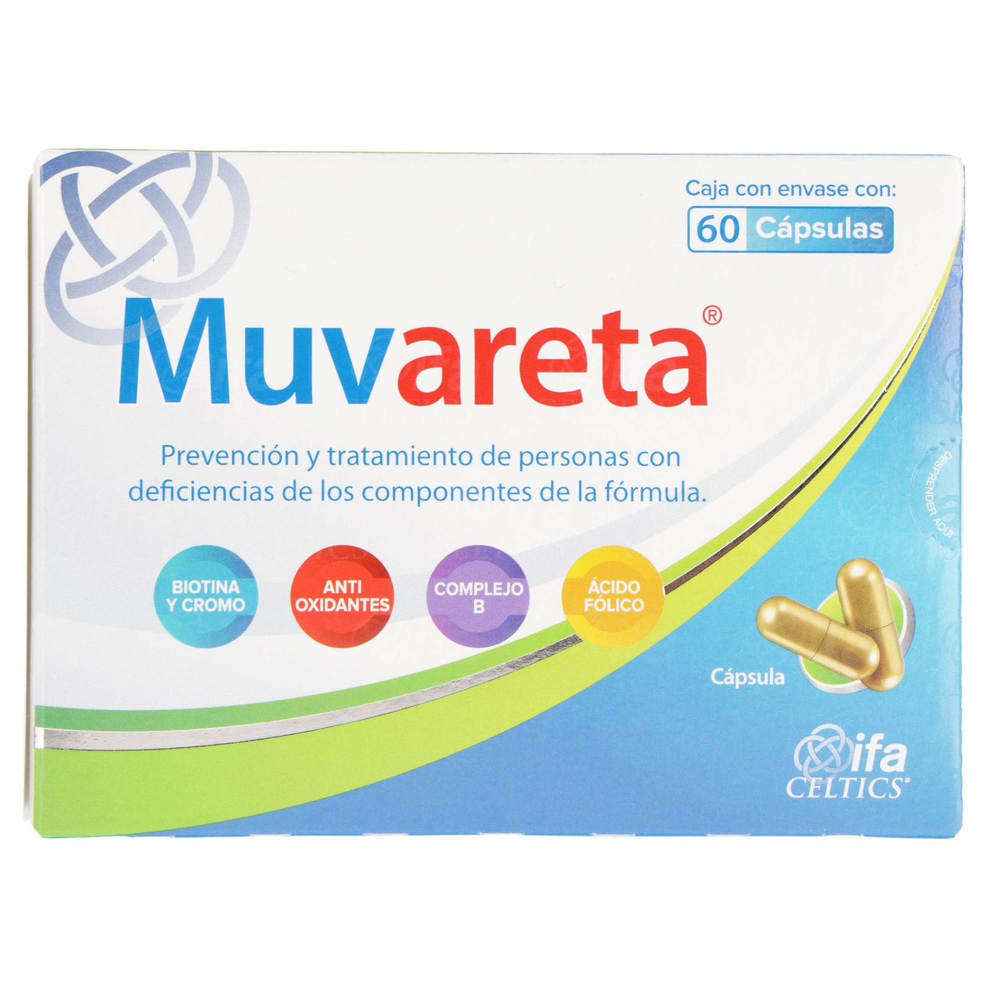 Muvareta Con 60 Capsulas (Suplemento Alimenticio) — WeCare Pharma