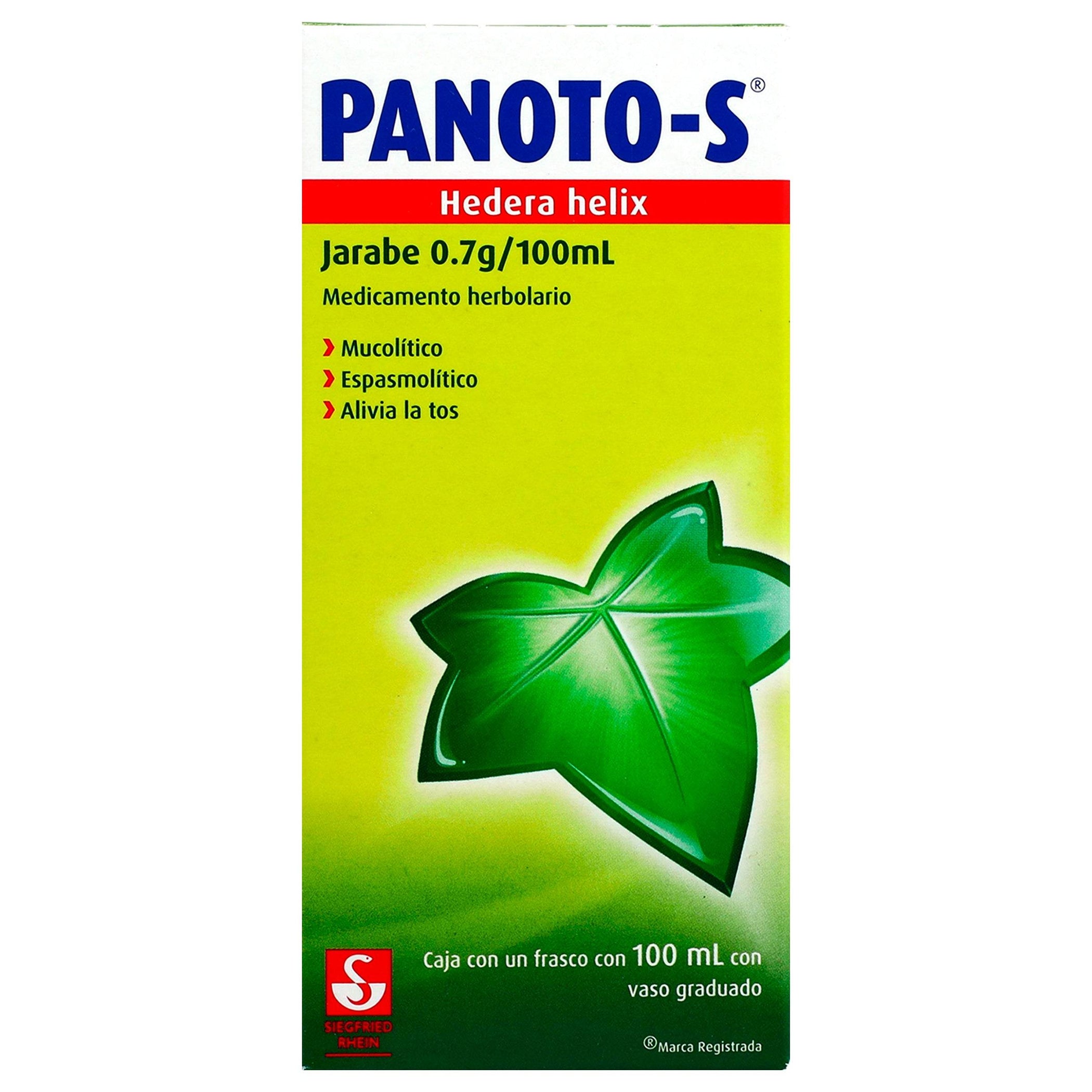 Panoto-S Jarabe 0.7G/100Ml (Hedera Helix) — WeCare Pharma