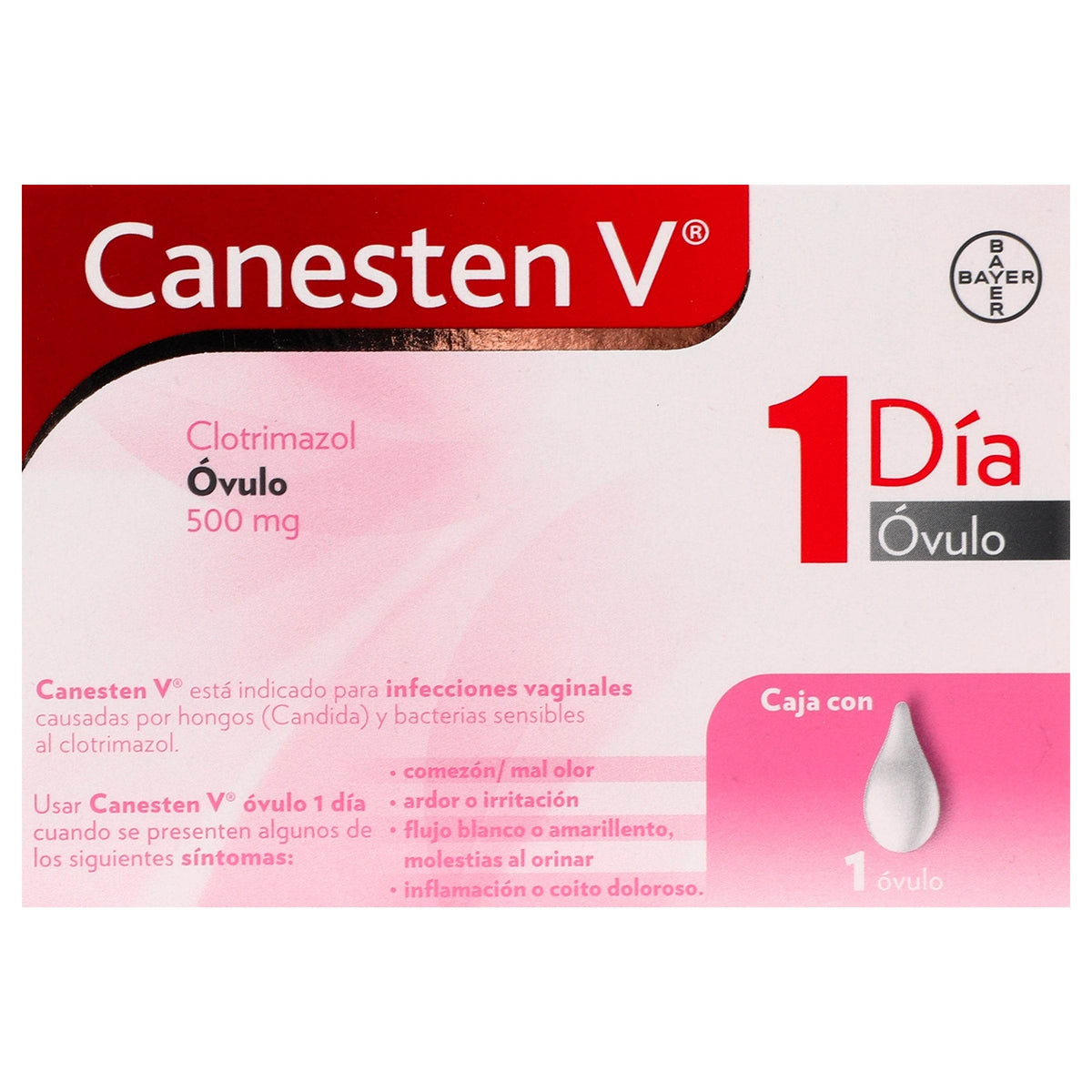 Canesten V Ovulo 500Mg Con 1 (Clotrimazol) — WeCare Pharma