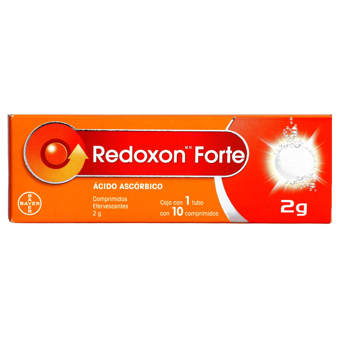 Redoxon Forte 2G Con 10 Tabletas (Acido Ascorbico) — WeCare Pharma