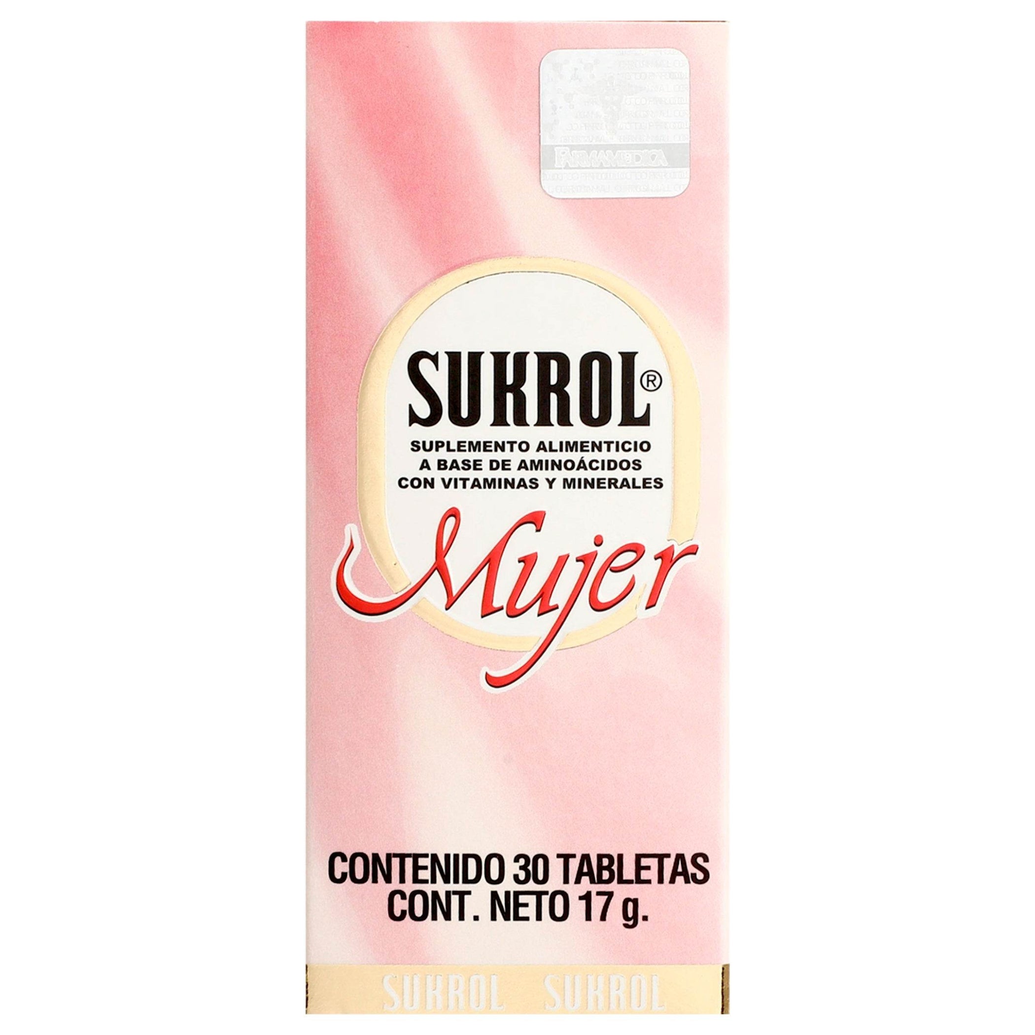 Sukrol Mujer Con 30 Tabletas (Multivitaminas) — WeCare Pharma