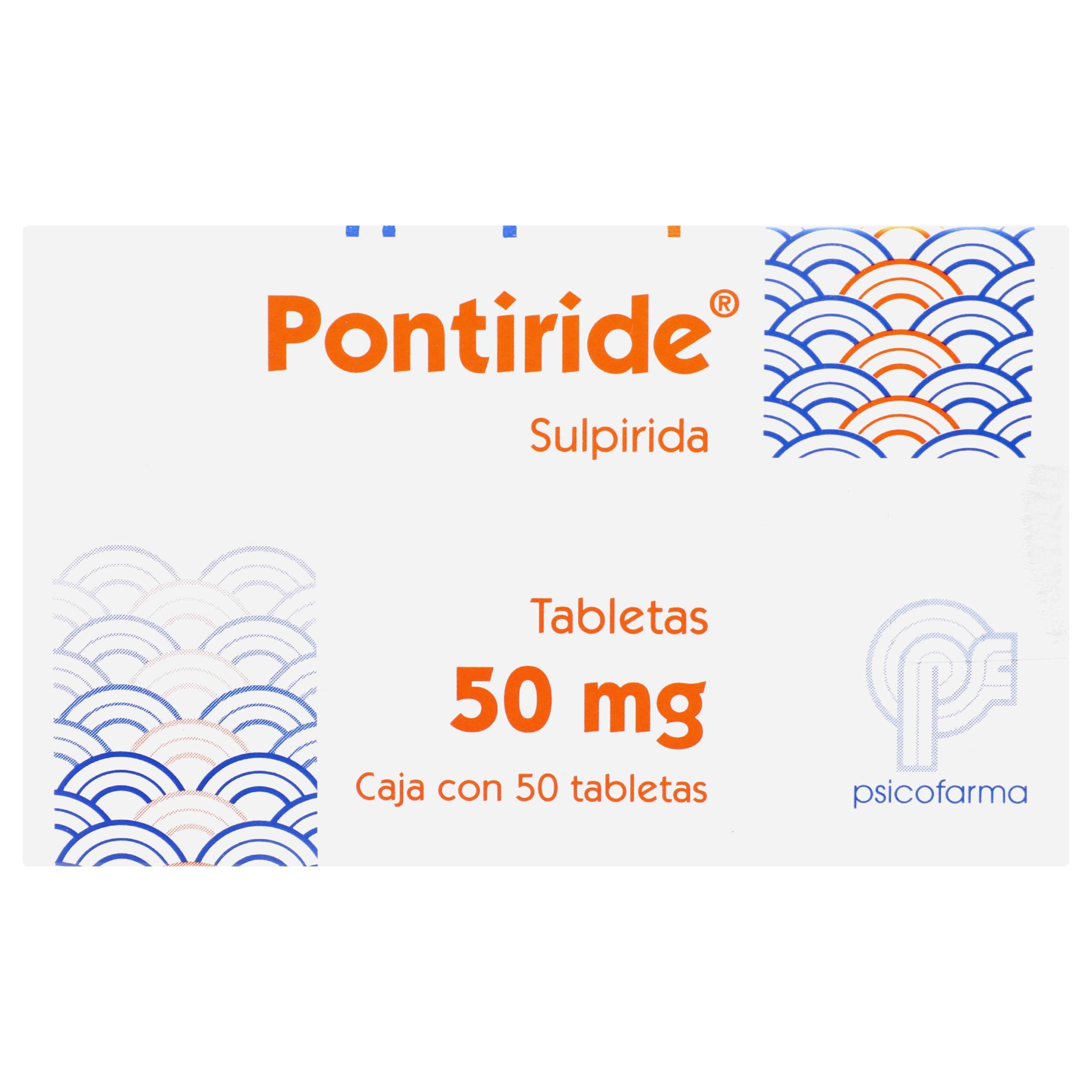 Pontiride (Sulpirida) Tabletas 50Mg Con 50 — WeCare Pharma