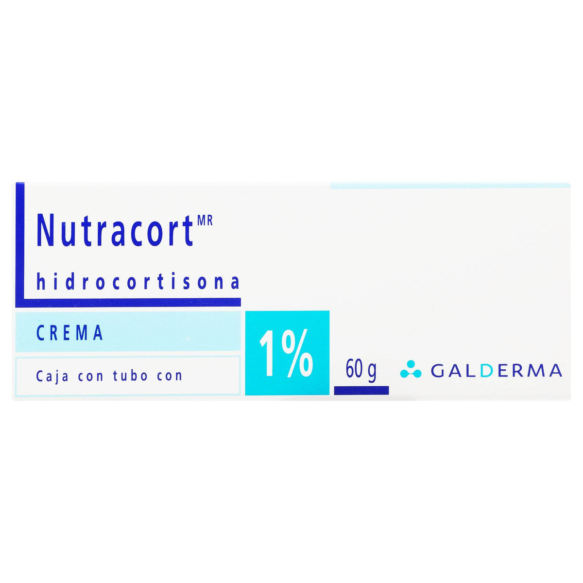 Nutracort Crema 1% 60G (Hidrocortisona) — WeCare Pharma