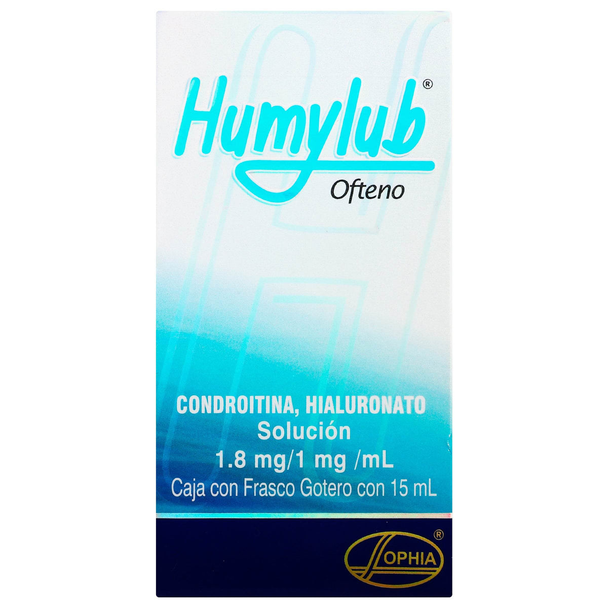 Humylub Ofteno Gotas 1.8Mg/1Mg/Ml 15Ml (Condroitina/Hialuronato ...