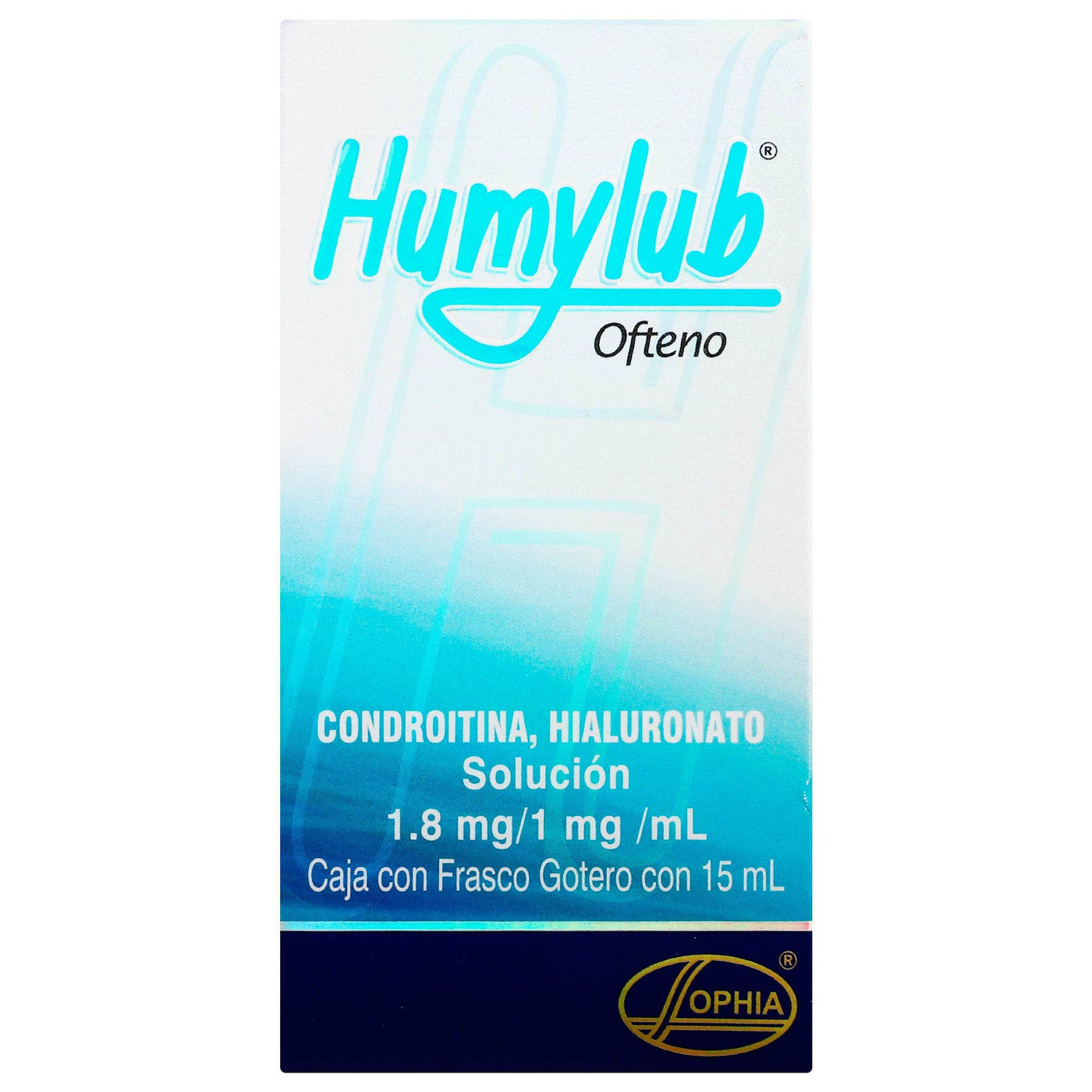 Humylub Ofteno Gotas 1.8Mg/1Mg/Ml 15Ml (Condroitina/Hialuronato ...