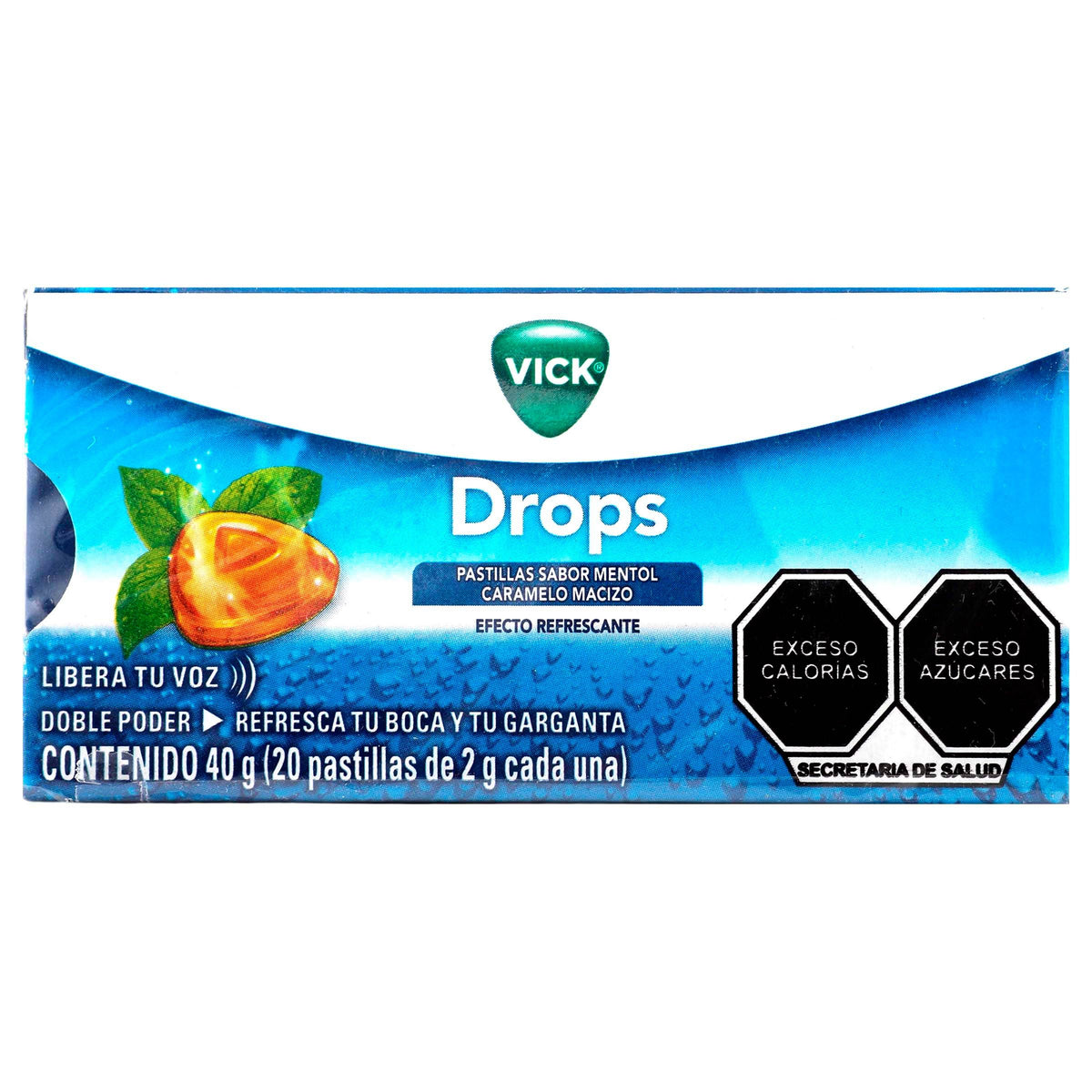 Vick Drops Pastillas 2G Con 20 Mentol — WeCare Pharma