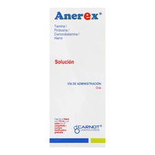 Anerex Solución 115Ml (Tiamina/Piridoxina/Cianocobalamina/Hierro) — WeCare Pharma