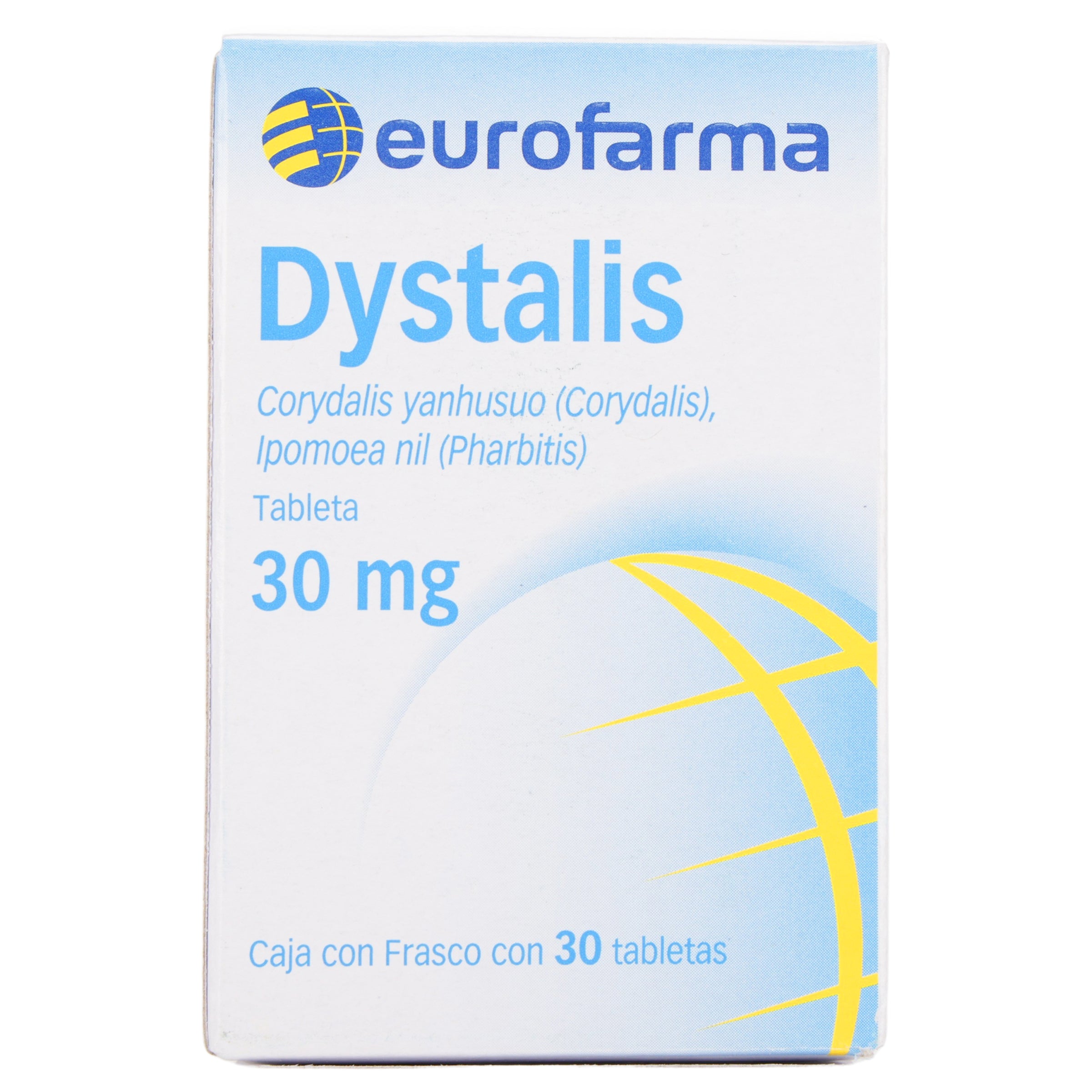 Dystalis 30Mg Con 30 Tabletas (Corydalis Yanhusuo)