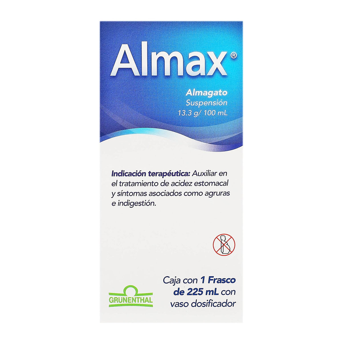 Almax Suspensión 13.3G/100Ml Con 1 (Almagato) — WeCare Pharma