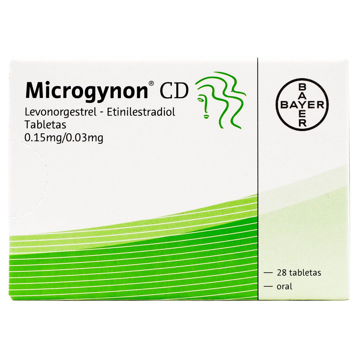 Microgynon Cd 0.15Mg/0.03Mg Con 28 Tabletas (Levonorgestrel/Etinilestr ...