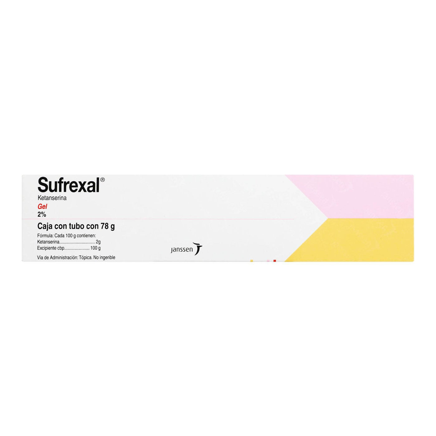 Sufrexal Gel 2% Tubo 78G (Ketanserina) — WeCare Pharma