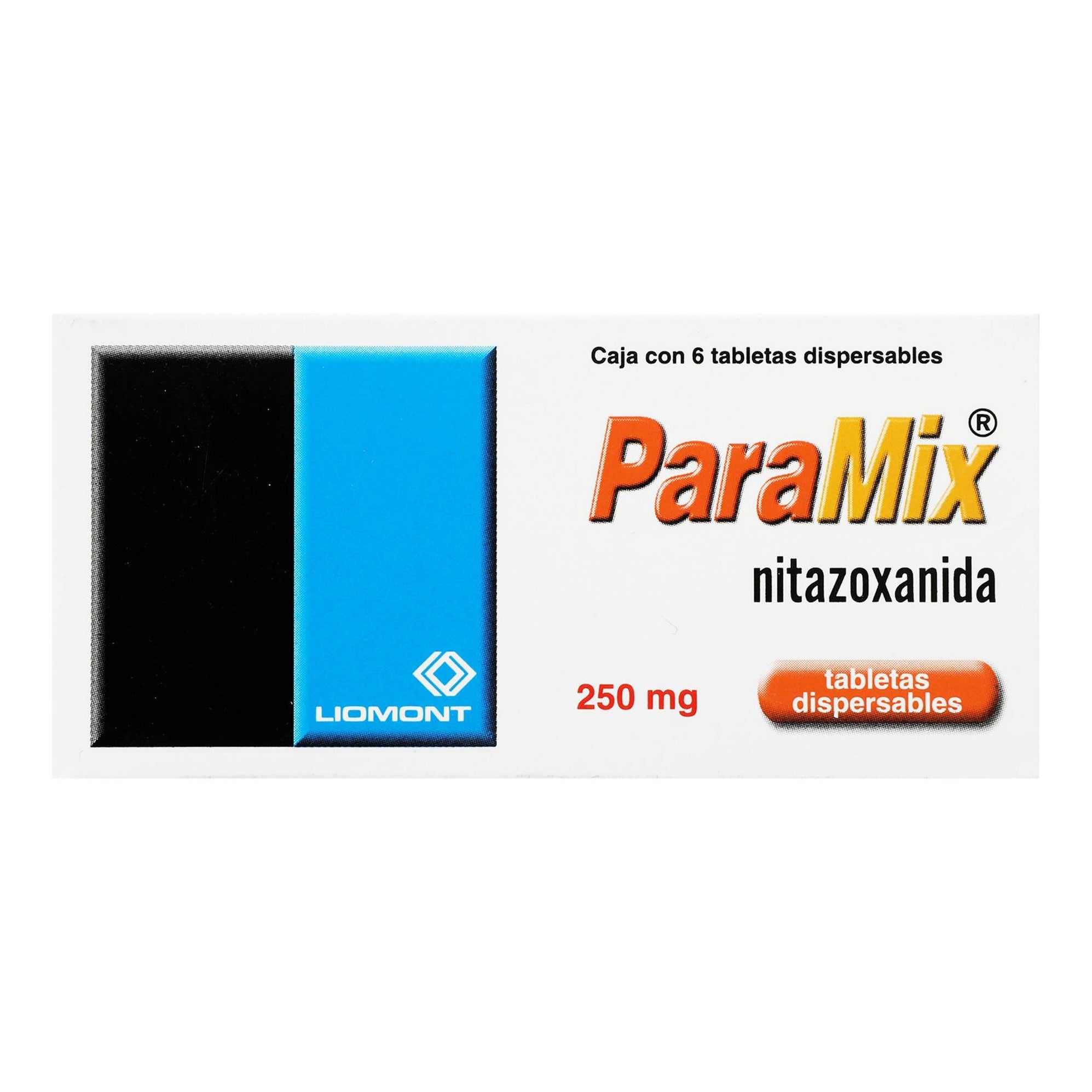 Paramix 250Mg Con 6 Tabletas (Nitazoxanida) — WeCare Pharma