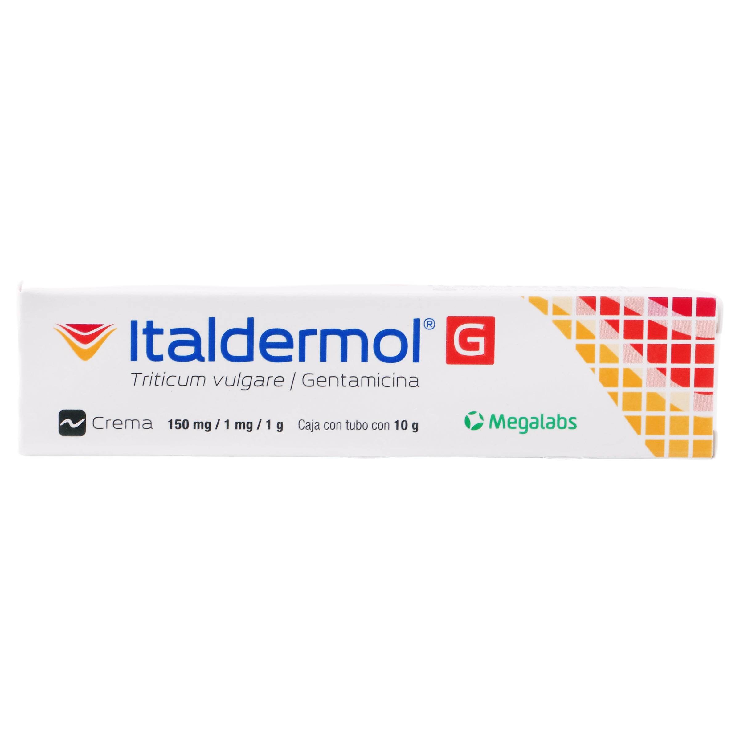 Italdermol G Crema 150Mg/1Mg/1G 10G (Triticum Vulgare/Gentamicina) — WeCare Pharma