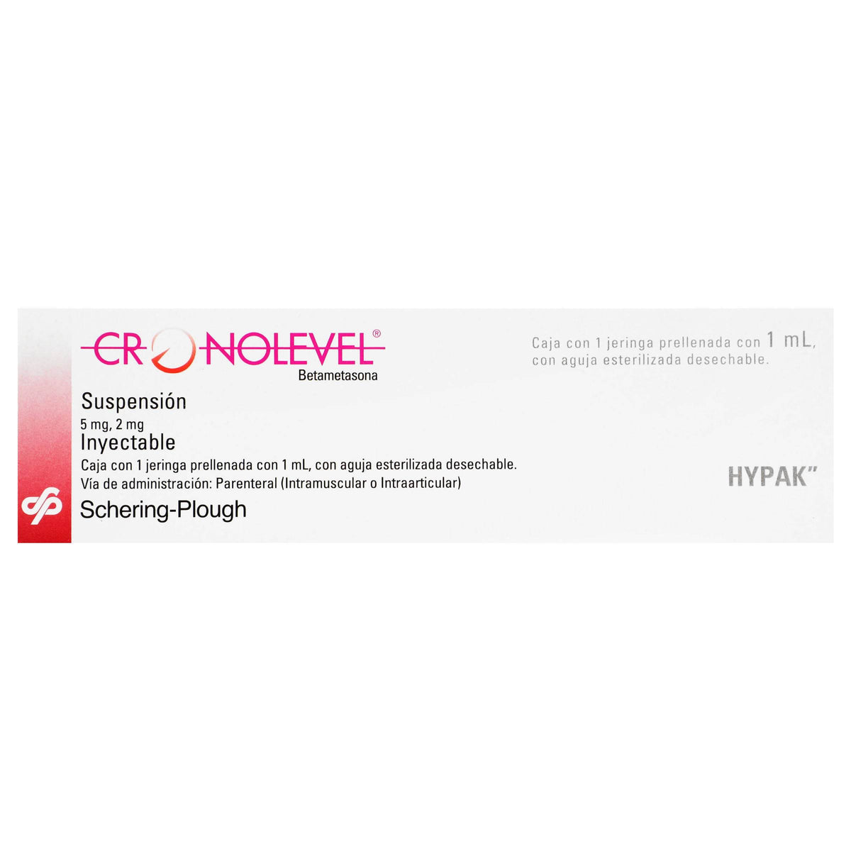 Cronolevel 5Mg/2Mg 1Ml Con 1 Ampulas (Betametasona) — WeCare Pharma