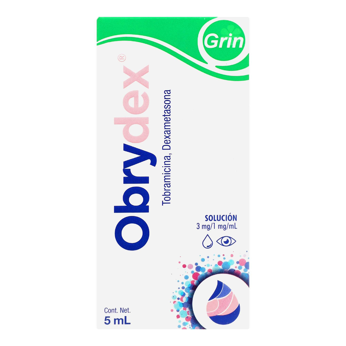 Obrydex Gotas 3Mg/Mg/Ml 5Ml (Tobramicina/Dexametasona) — WeCare Pharma