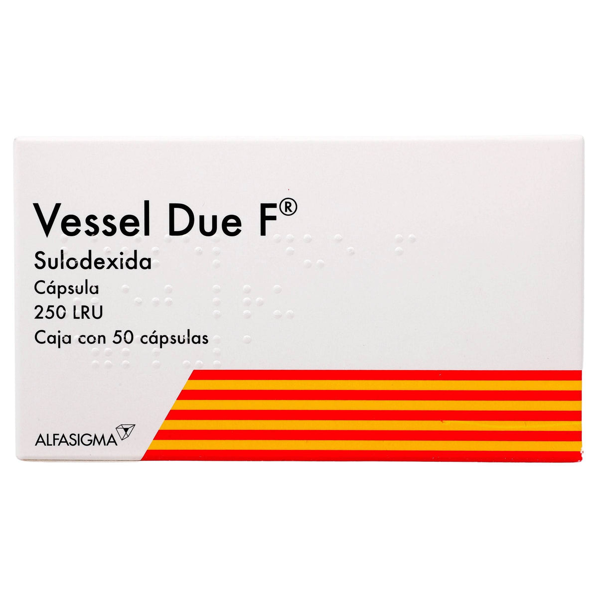 Vessel Due F 25Mg Con 50 Capsulas (Sulodexida) — WeCare Pharma
