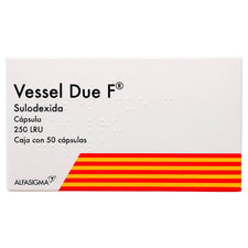 Vessel Due F 25Mg Con 50 Capsulas (Sulodexida) — WeCare Pharma