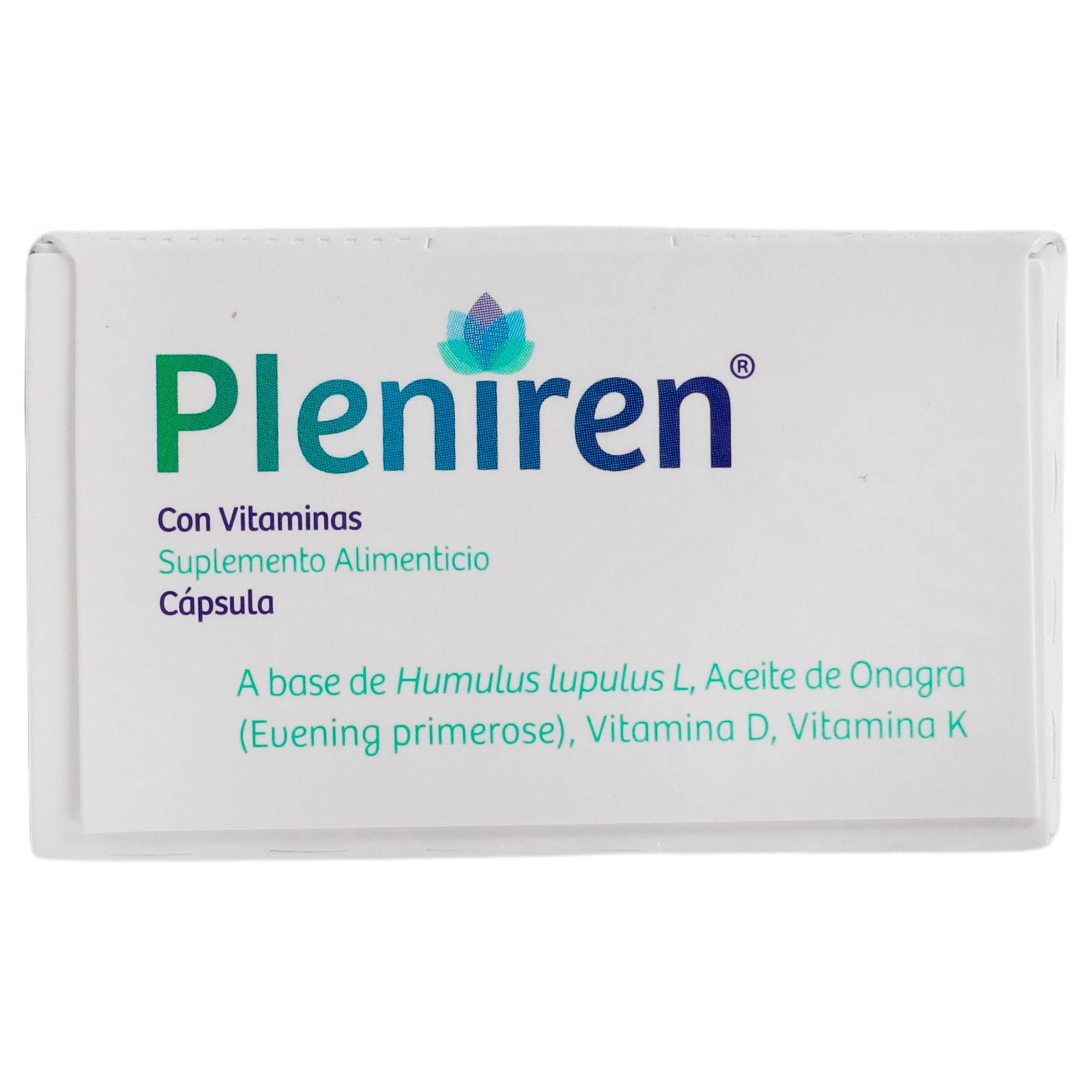 Pleniren 1.17G Con 30 Capsulas (Suplemento Alimenticio) — WeCare Pharma