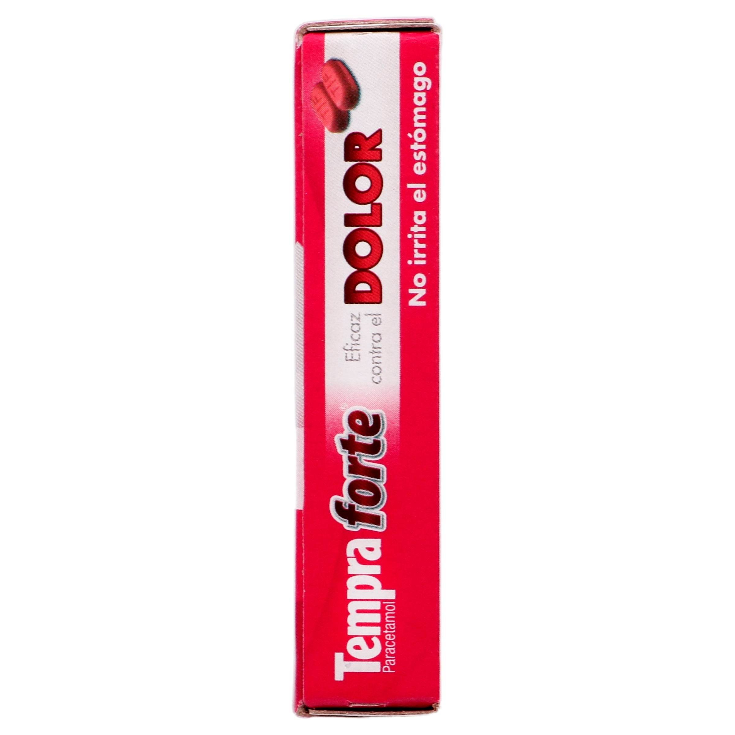 Tempra Forte 650Mg Con 4 Tabletas (Paracetamol) — WeCare Pharma