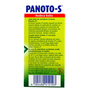 Panoto-S Jarabe 0.7G/100Ml (Hedera Helix) — WeCare Pharma