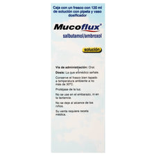Mucoflux Suspensión 150Mg/40Mg 120Ml (Salbutamol/Ambroxol) — WeCare Pharma