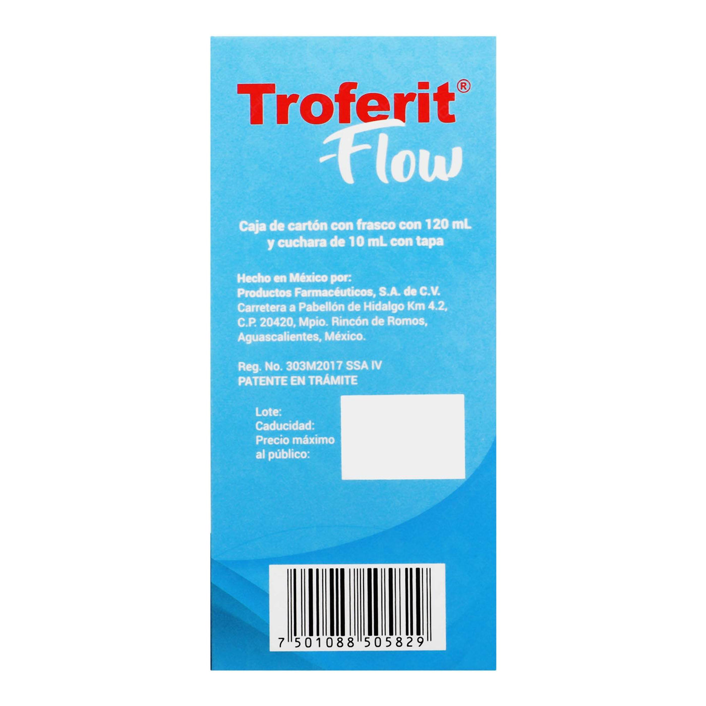 Troferit Flow Jarabe 3Mg/3Mg/Ml 120Ml (Dropropizina/Ambroxol) — WeCare ...