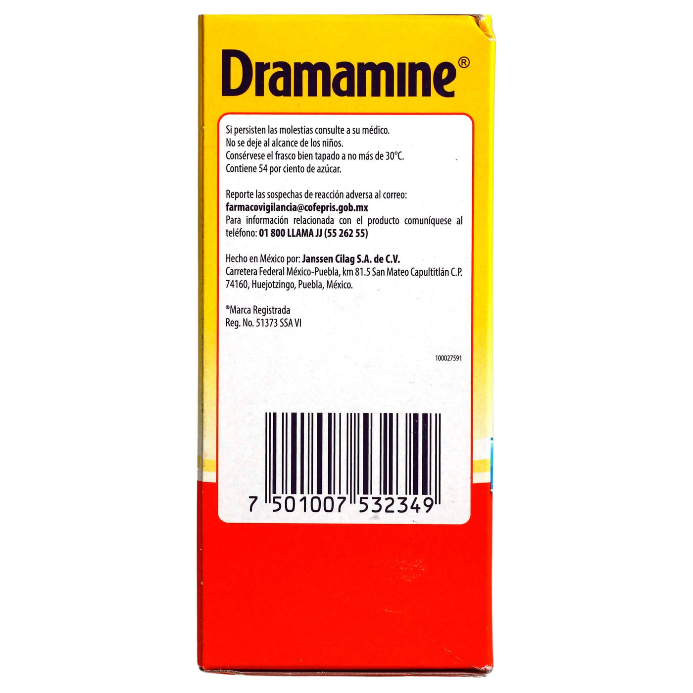 Dramamine Jarabe 120 Ml (Dimenhidrinato) — WeCare Pharma