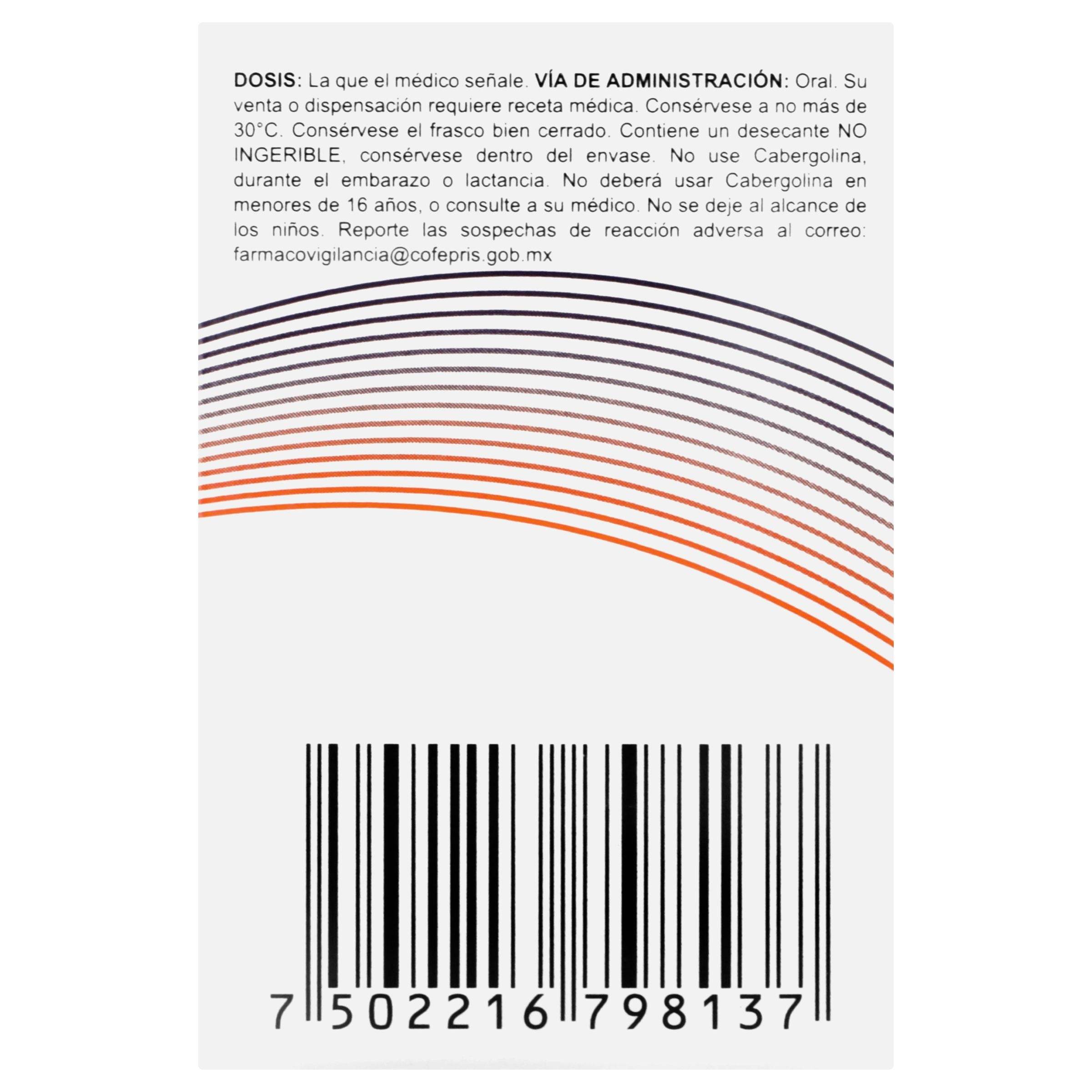 Evemglea Fem (Cabergolina) Tabletas 0.5 Mg Con 4 — WeCare Pharma