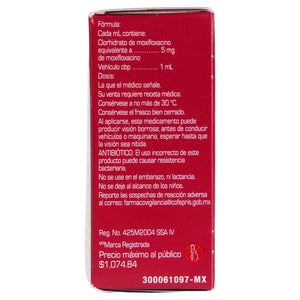 Vigamoxi Gotas 0.5% 5Ml (Moxifloxacino) — WeCare Pharma