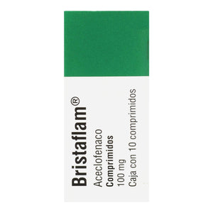 Bristaflam 100Mg Con 10 Tabletas (Aceclofenaco) — WeCare Pharma