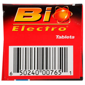 Bio Electro 250Mg/150Mg/65Mg Con 24 Tabletas (Ac Acetil/Paracetamol/Ca ...