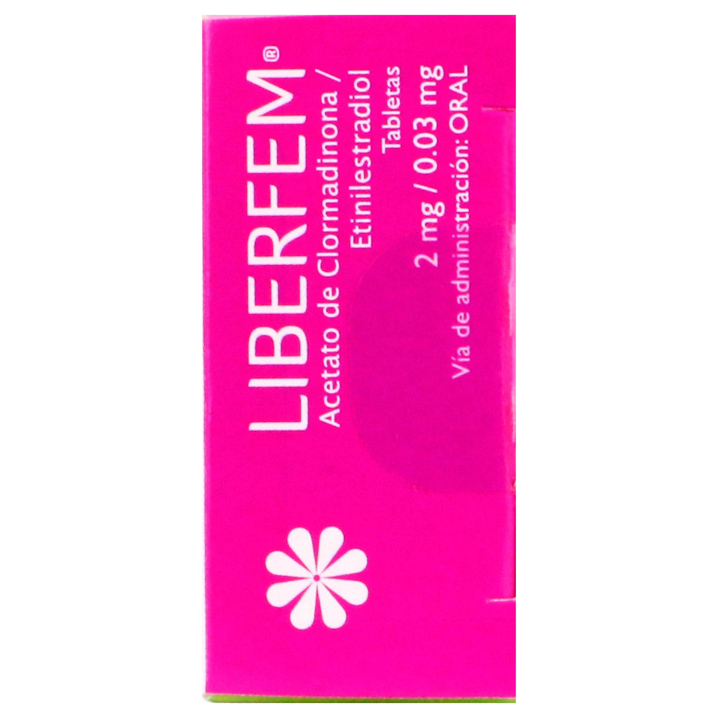 Liberfem 2Mg/0.03Mg Con 21 Tabletas (Acetato De Clormadinona) — WeCare ...
