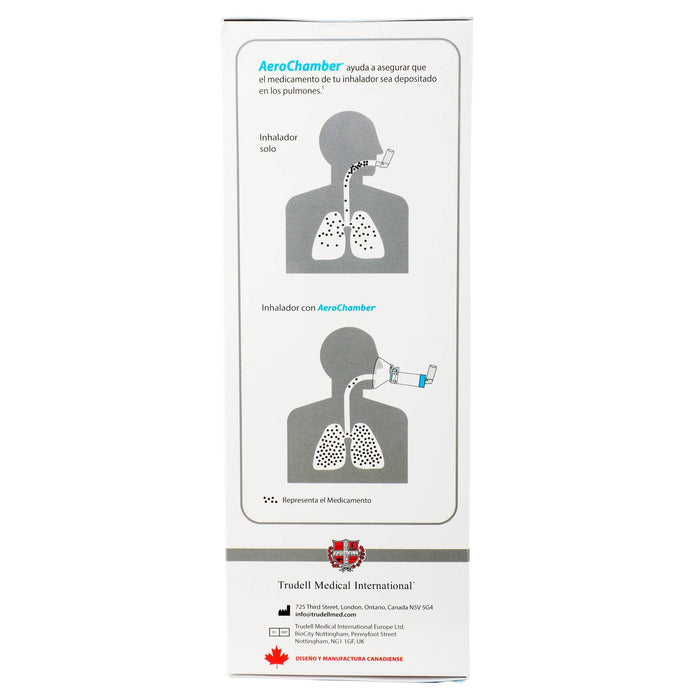 Aerochamber Plus Flow-Vu Adulto Grande — WeCare Pharma