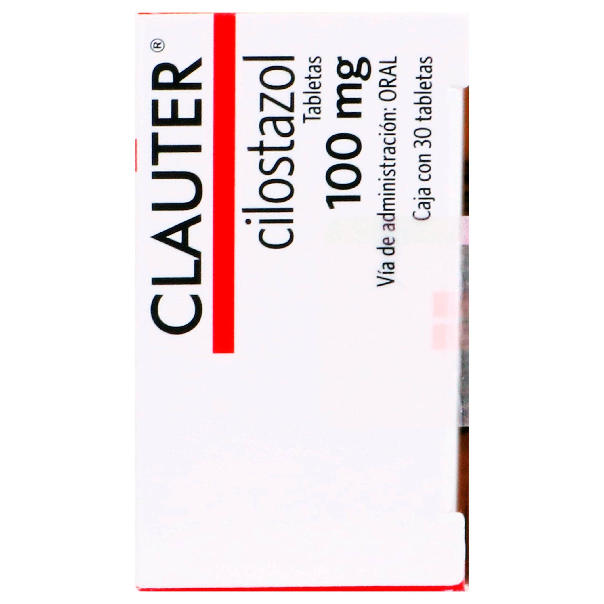 Clauter 100Mg Con 30 Tabletas (Cilostazol) — WeCare Pharma