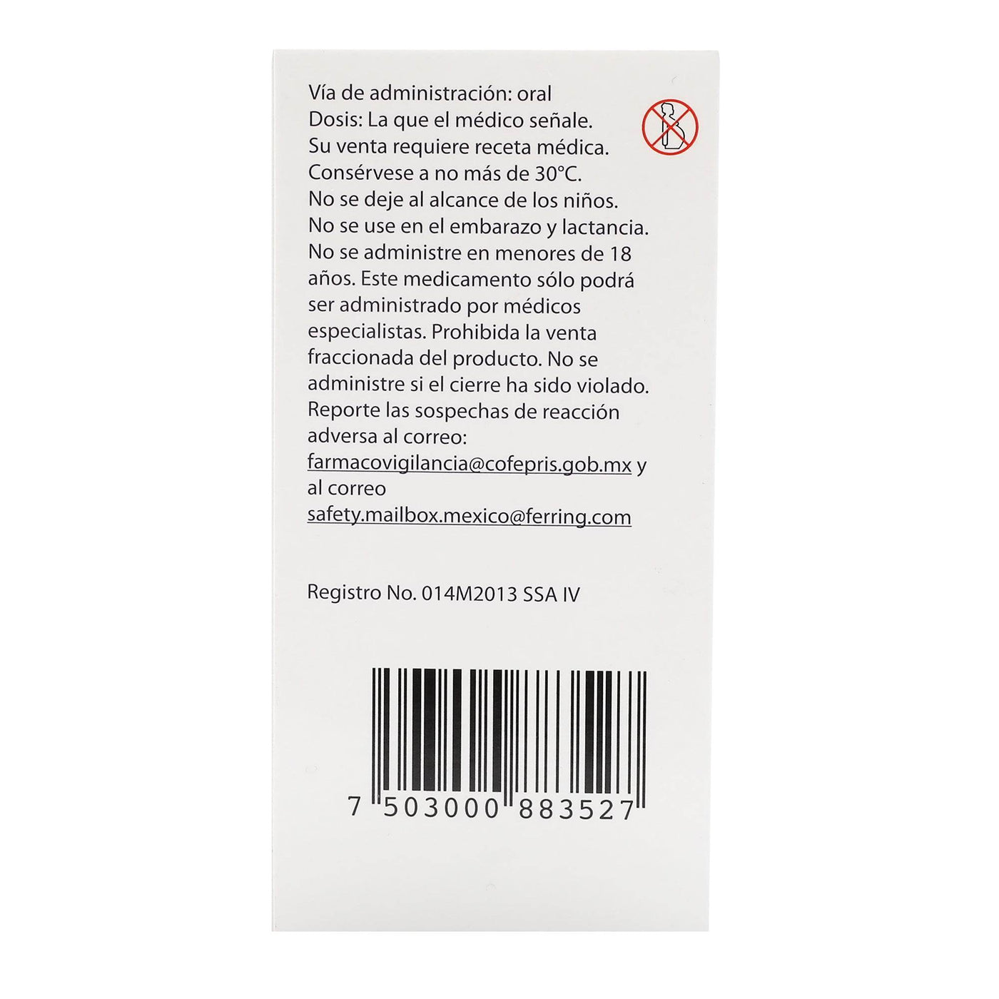 Lysteda 650Mg Con 30 Tabletas (Acido Tranexamico) — WeCare Pharma