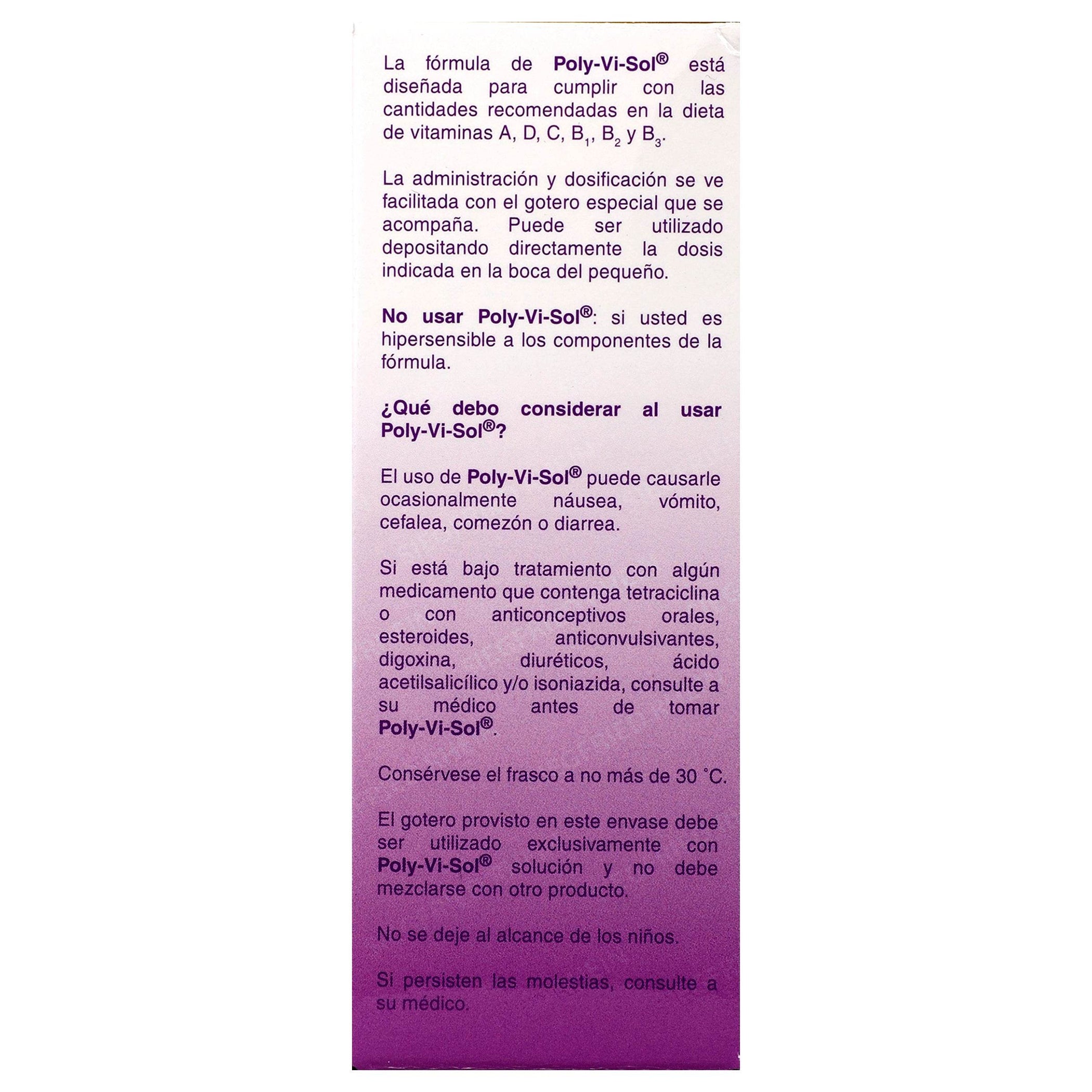 Poly-Vi-Sol Solución 50Ml (Multivitaminico) — WeCare Pharma