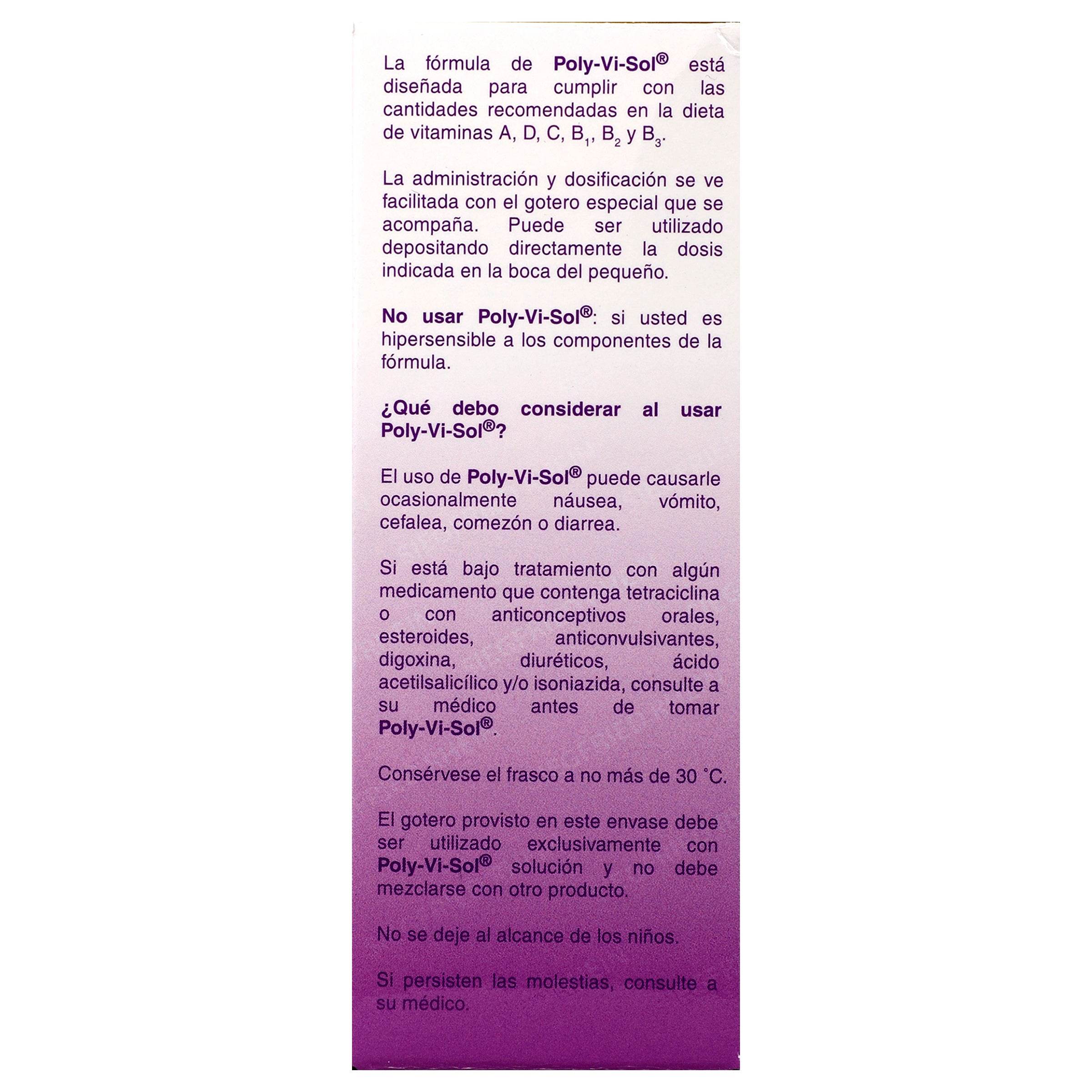 Poly-Vi-Sol Solución 50Ml (Multivitaminico) — WeCare Pharma