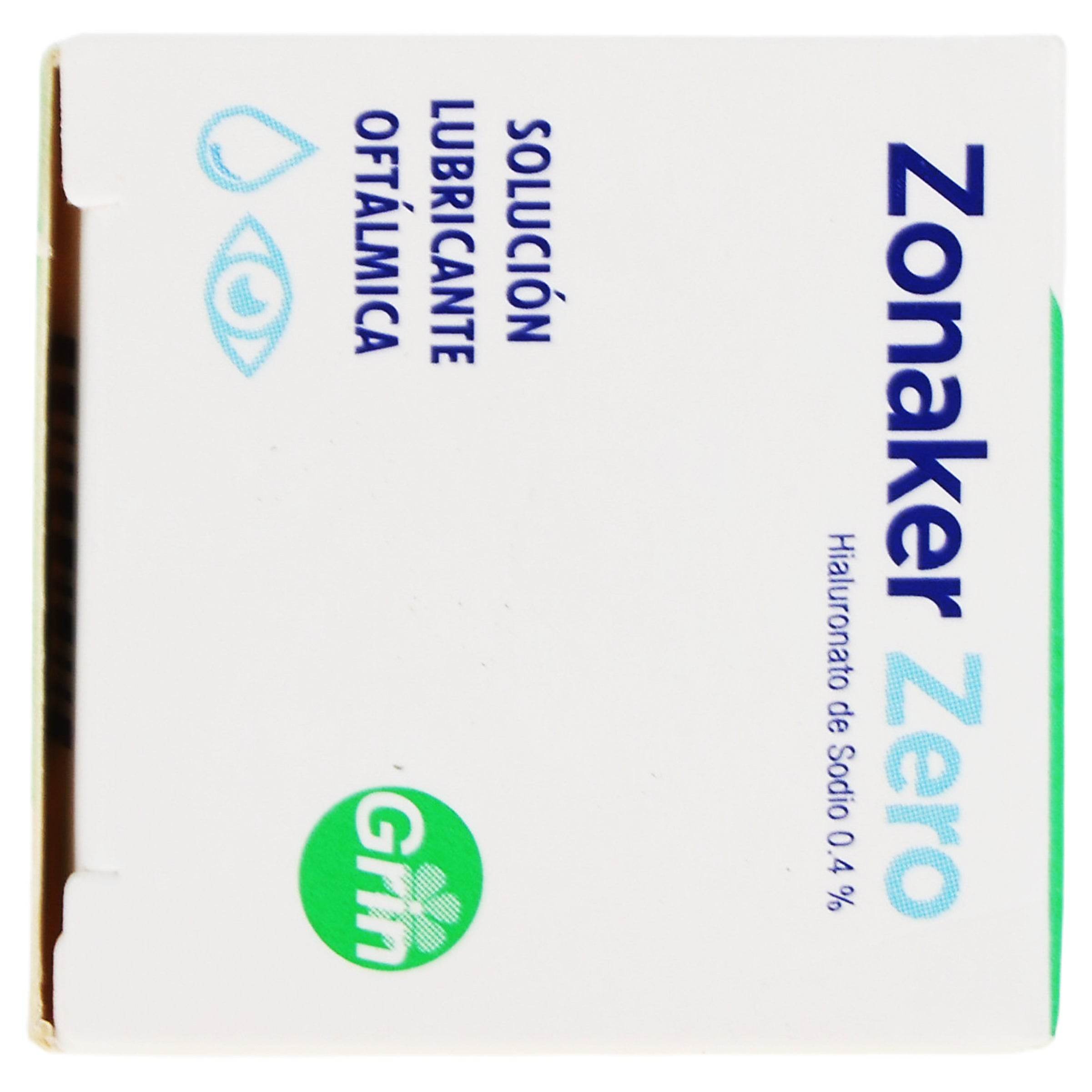 Zonaker Zero Gotas 0.4% 10Ml (Hialuronato De Sodio) — WeCare Pharma