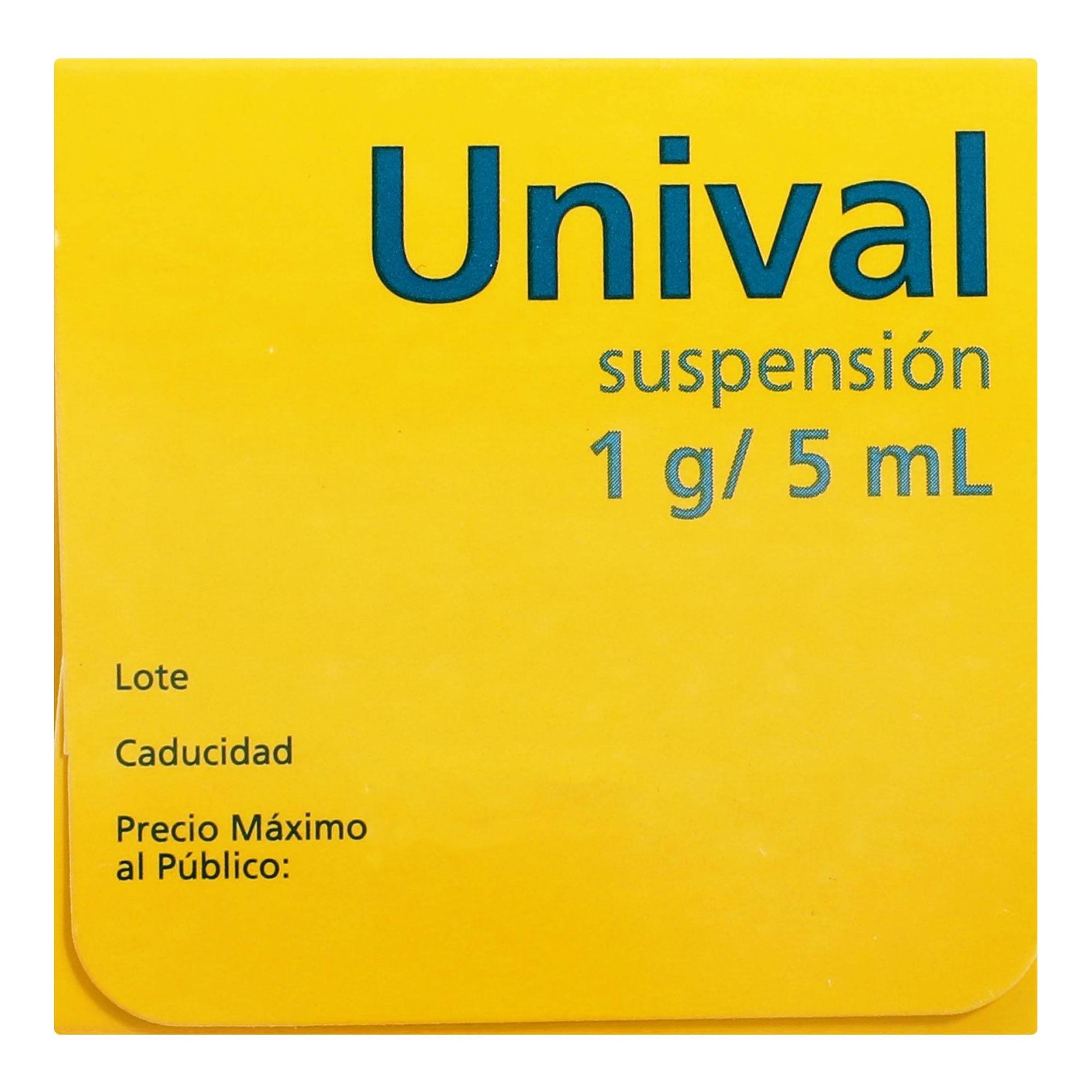 Unival Suspensión 1G/5Ml 230Ml (Sucralfato) — WeCare Pharma