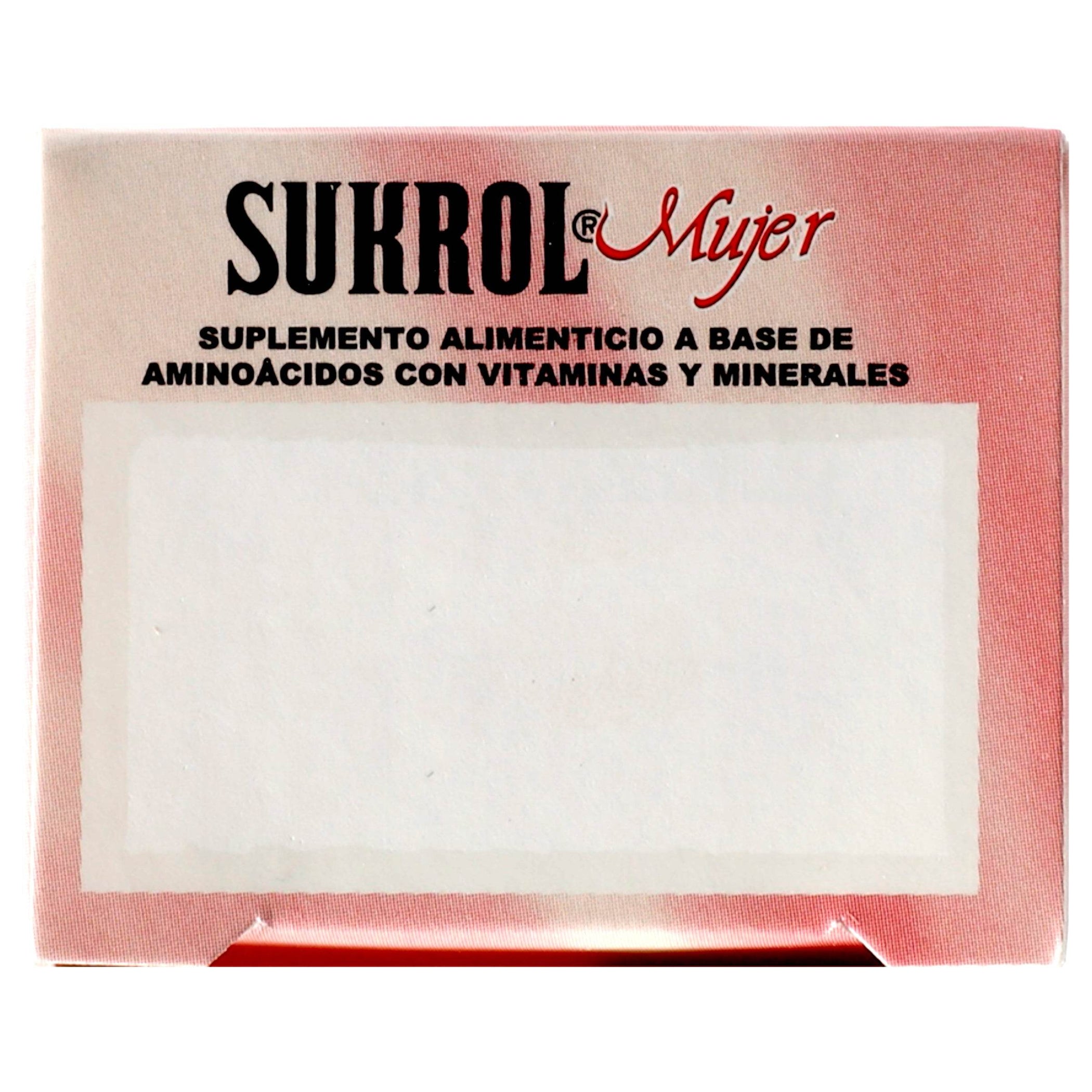 Sukrol Mujer Con 30 Tabletas (Multivitaminas) — WeCare Pharma