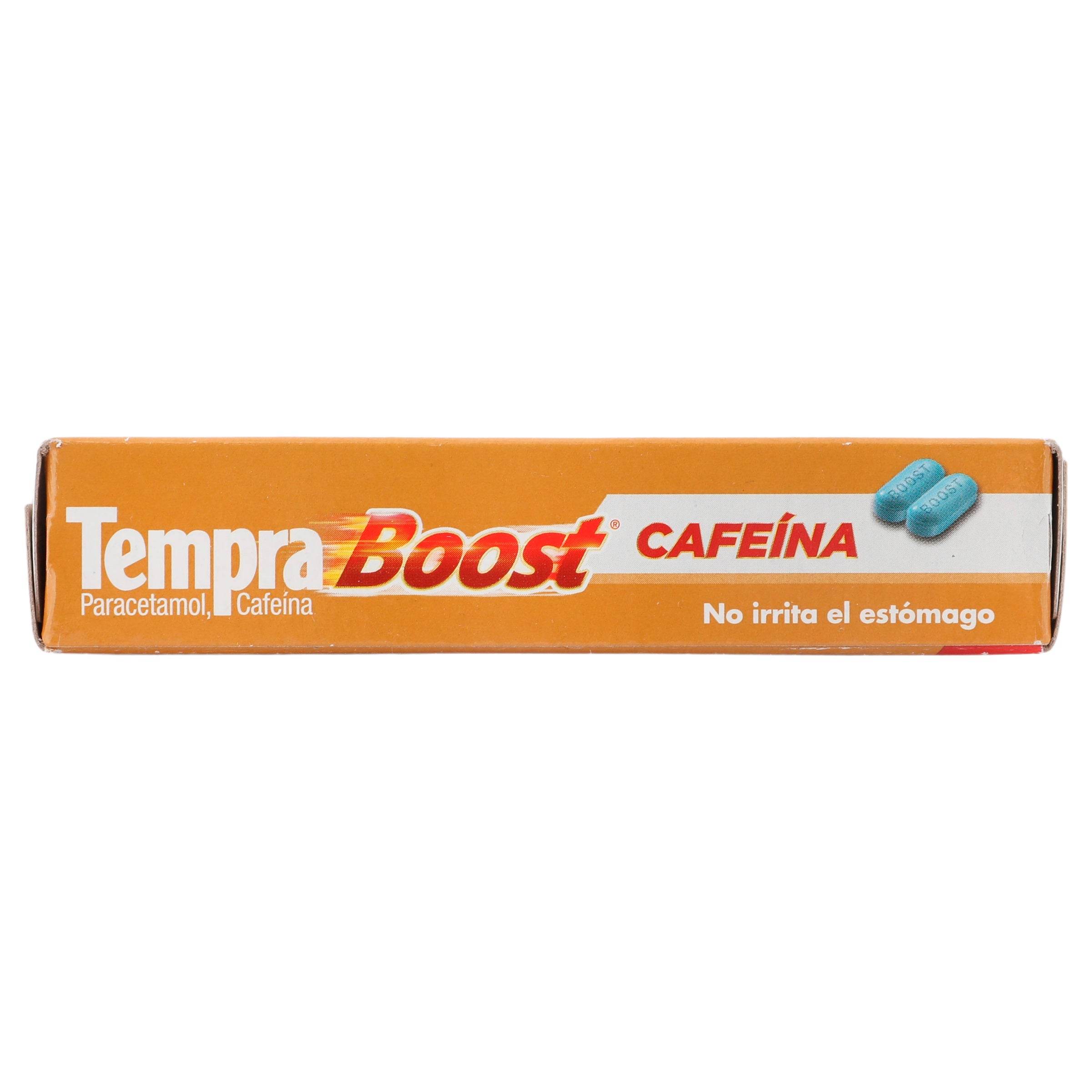 Tempra Boost 500Mg/65Mg Con 12 Tabletas (Paracetamol/Cafeina) — WeCare ...