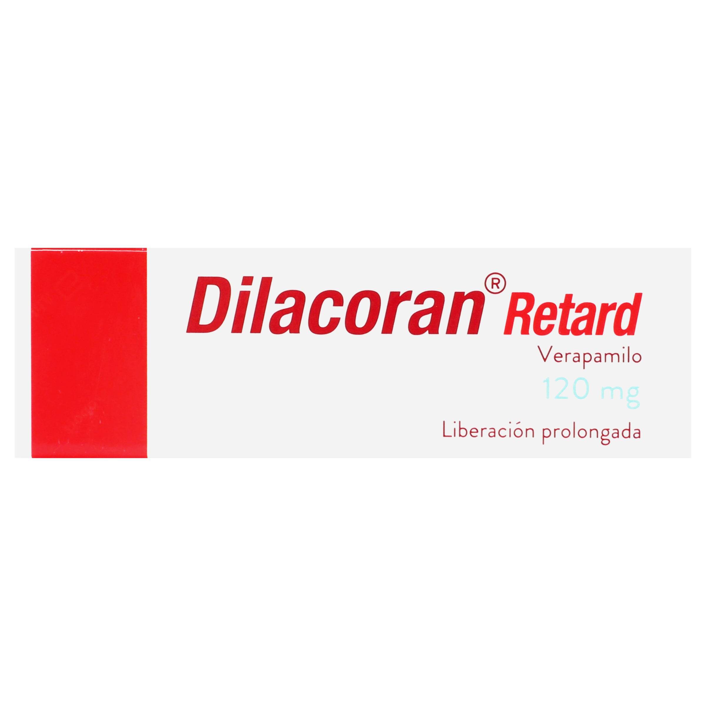 Dilacoran Retard 120Mg Con 30 Tabletas (Verapamilo) — WeCare Pharma