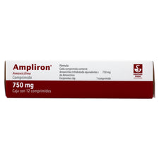 Ampliron 750Mg Con 12 Tabletas (Ampicilina) — WeCare Pharma