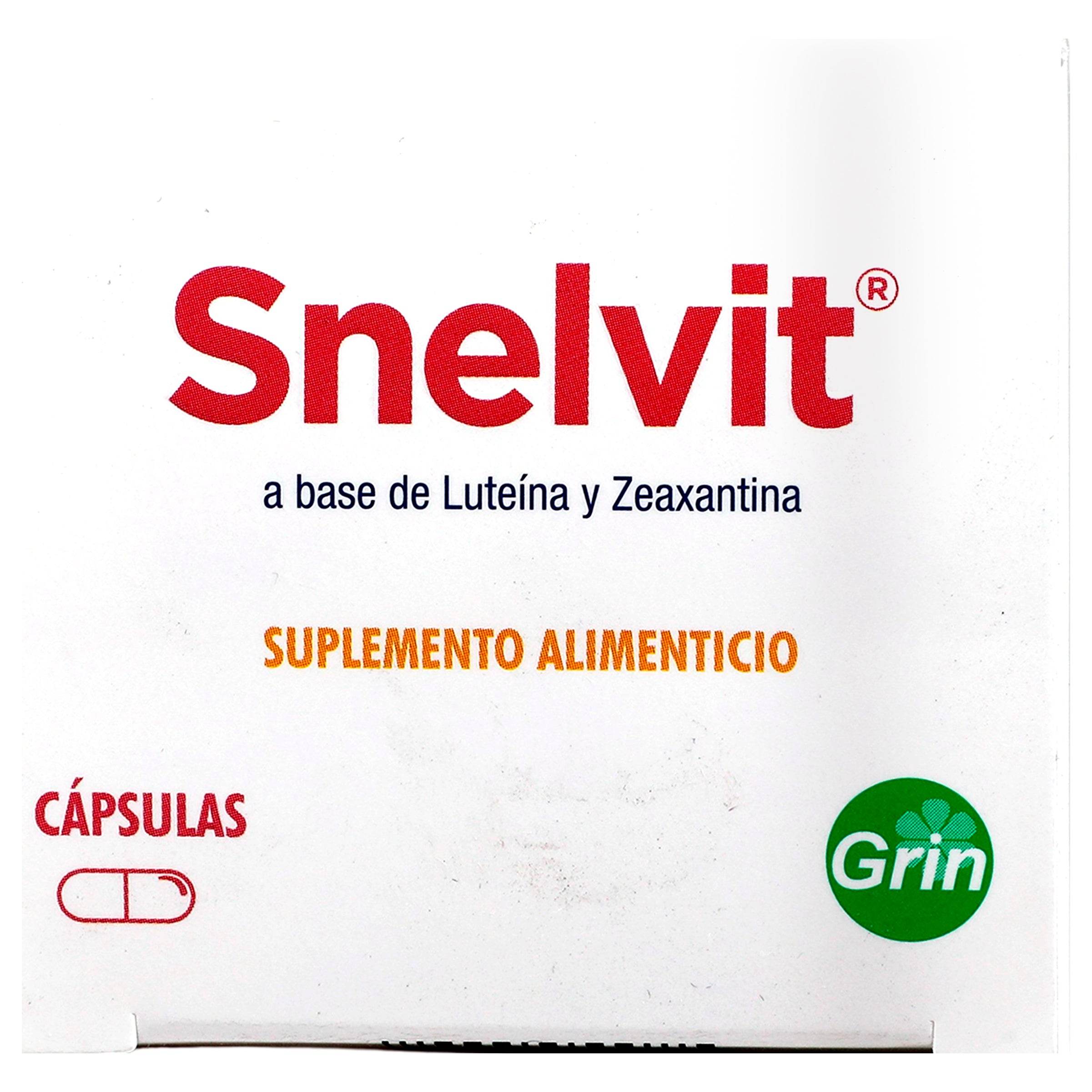 Snelvit 0.87G Con 90 Capsulas (Luteina/Zeaxantina) — WeCare Pharma